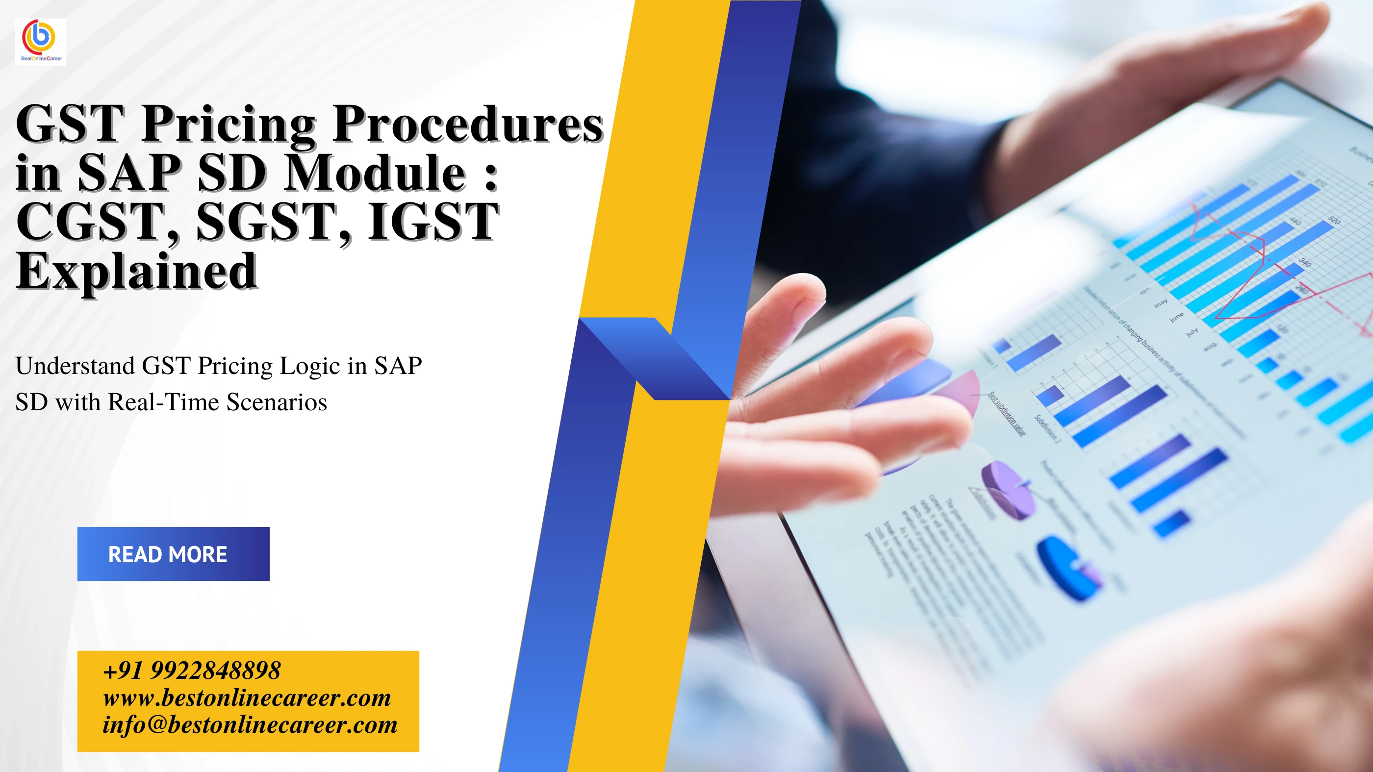 GST Pricing Procedures in SAP SD Module: CGST, SGST, IGST Explained ...